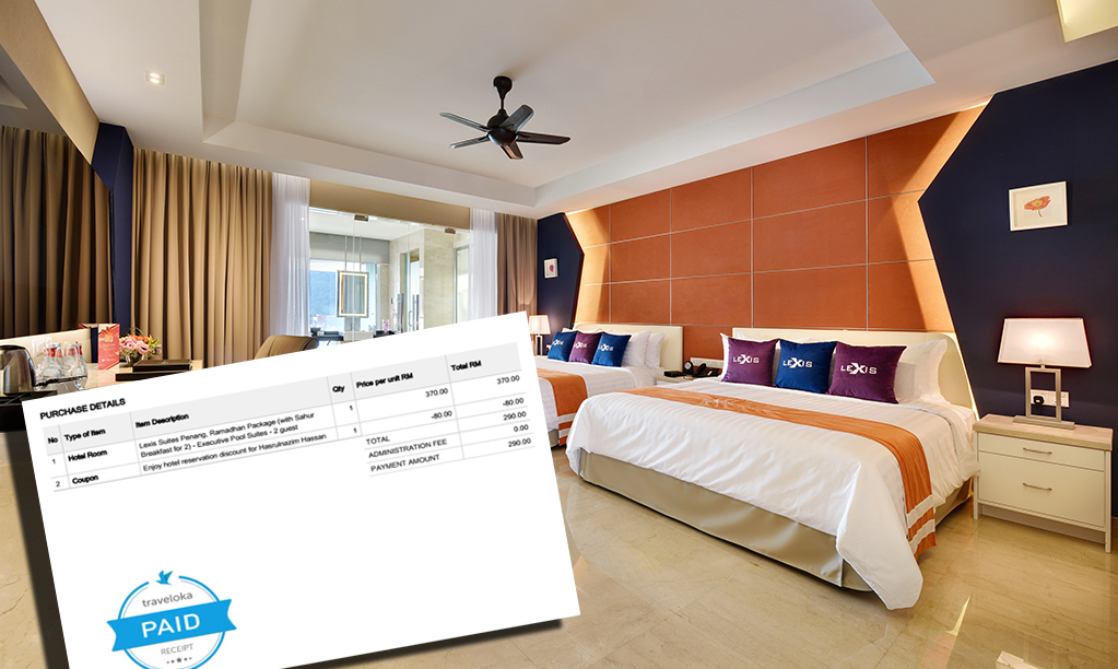 Cuti Santai Promosi Ramadan di Lexis Suites Hanya RM290