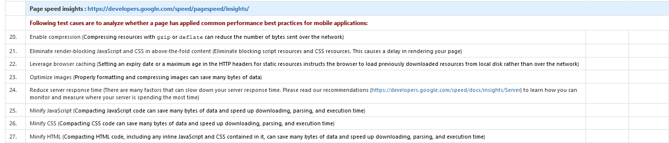 Anushkas' Blog: How to create front-end performance Test Cases and beyond