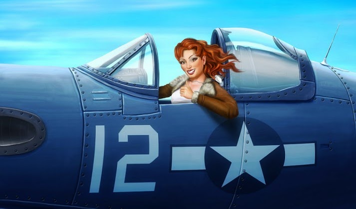 Aeronaves & Manutenção: ☜☆☞ PIN UP´S