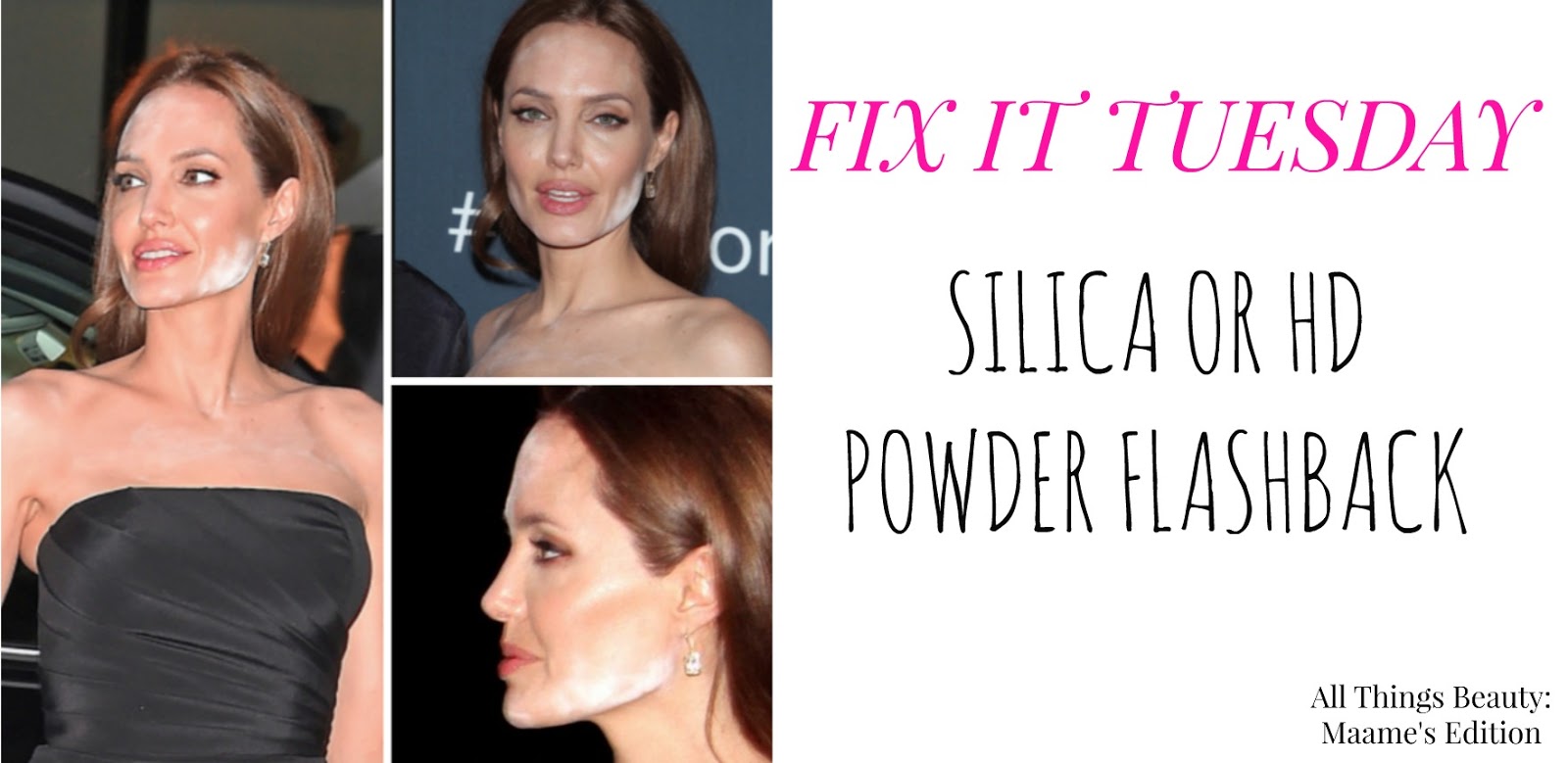 FIX IT TUESDAY : FLASHBACK FROM SILICA OR HD POWDERS - MakeupbyMaame