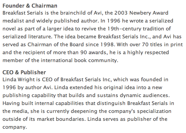 The Library Voice: You Will Love These “Breakfast Serials” . . . a ...