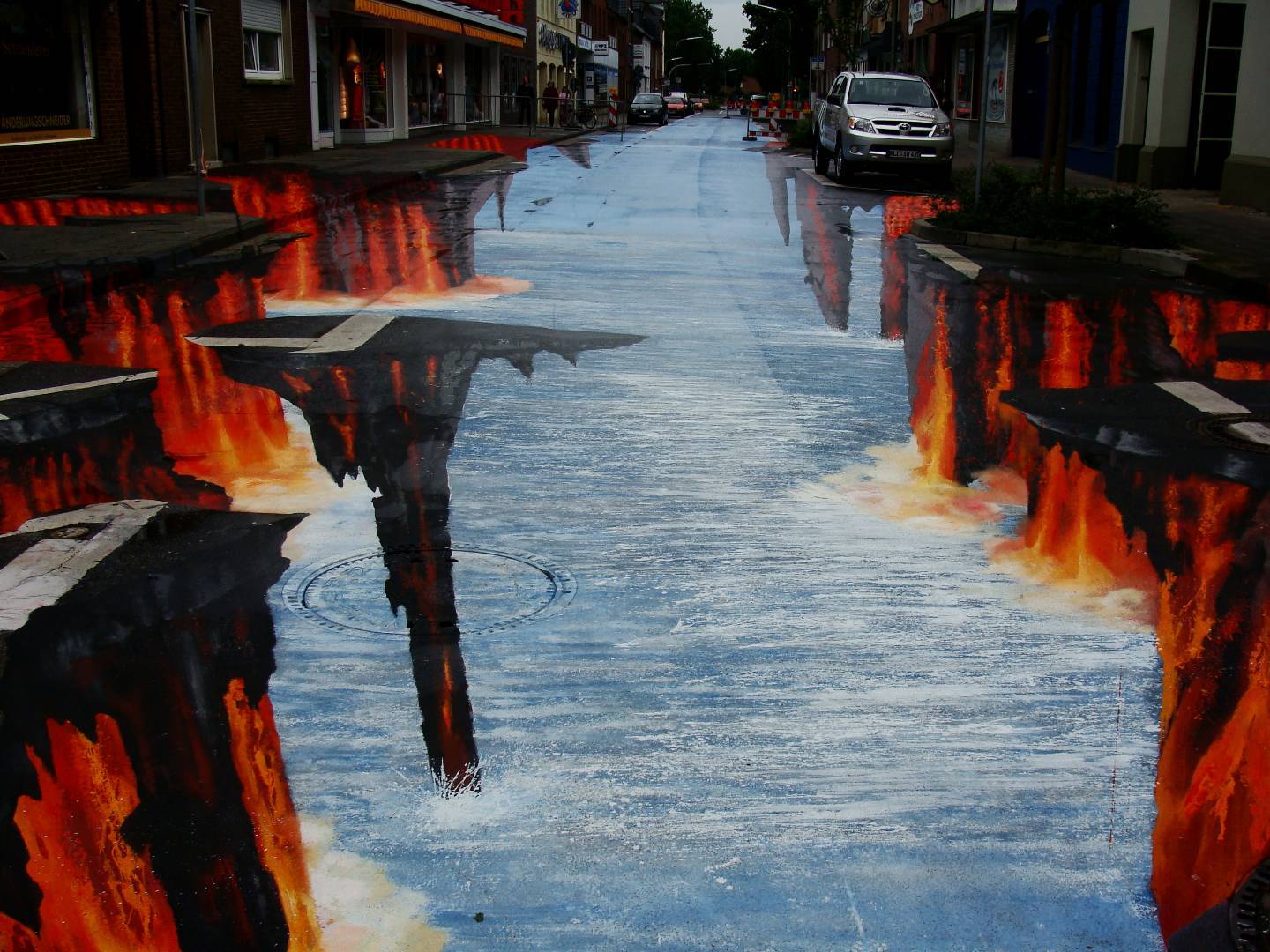 By Edgar Mueller | Street art illusions, Edgar mueller, Street art