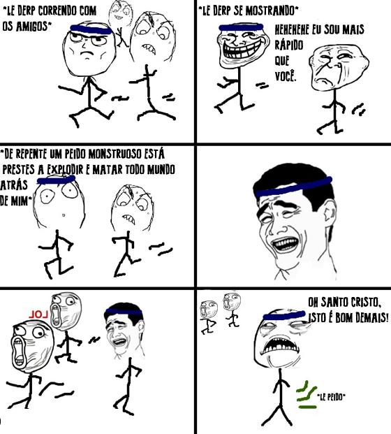 Mundo dos Memes: Correndo com os amigos ....