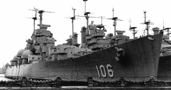 G.GYSSELS SHIPCOLLECTION: USS FARGO CL 106