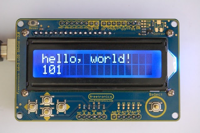Dr Monks Diy Electronics Blog Arduino Lcd Shield Review