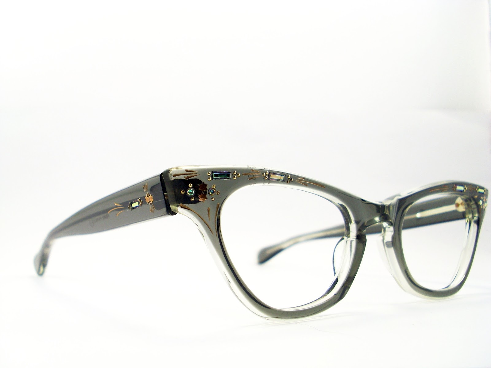 Vintage Eyeglasses Frames Eyewear Sunglasses 50s Vintage Cat Eye Glasses Frame 50s Eyeglasses