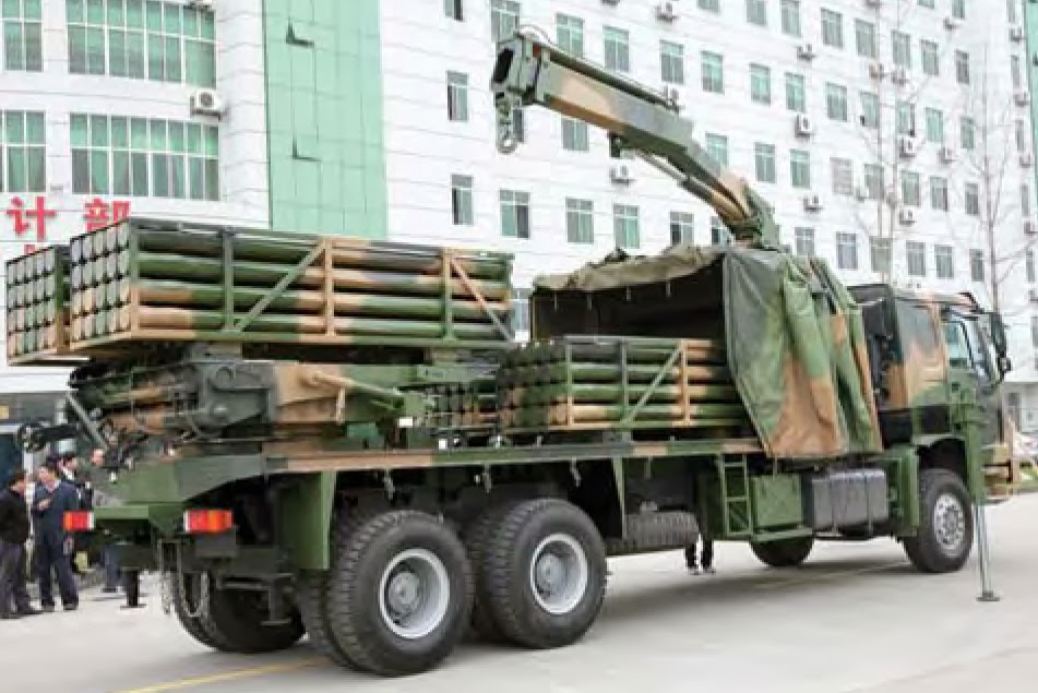 Chinese Sandstorm PR50 Sandstorm 122mm Multiple Launch Rocket System ...