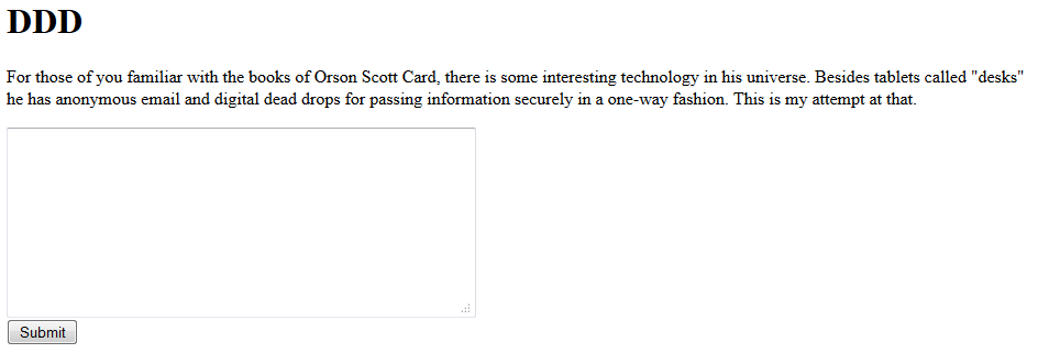 spilk.us: DDD - Digital Dead Drop
