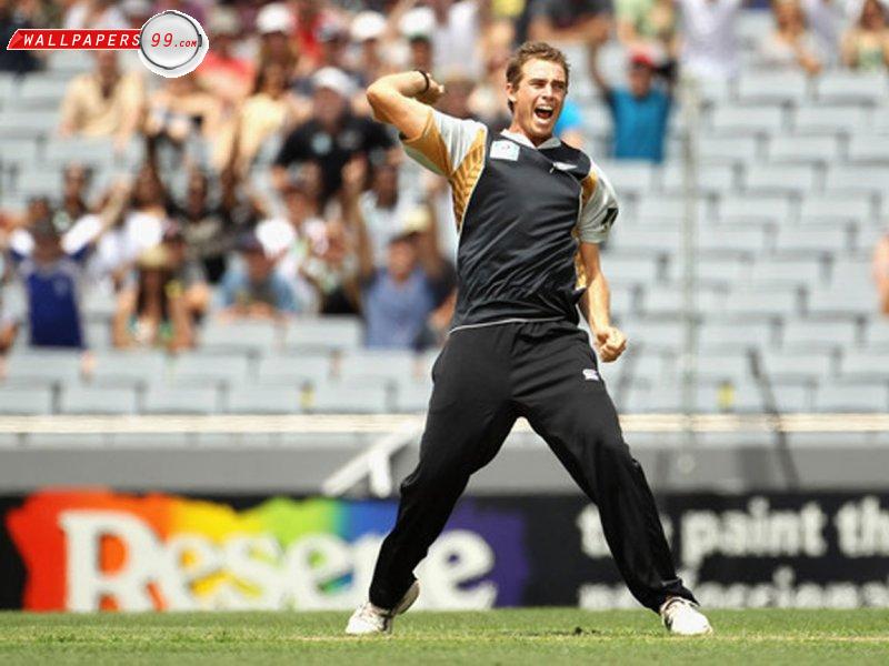 The Cricket Games: Tim Southee Latest Free Wallpapers and HQ Pictures