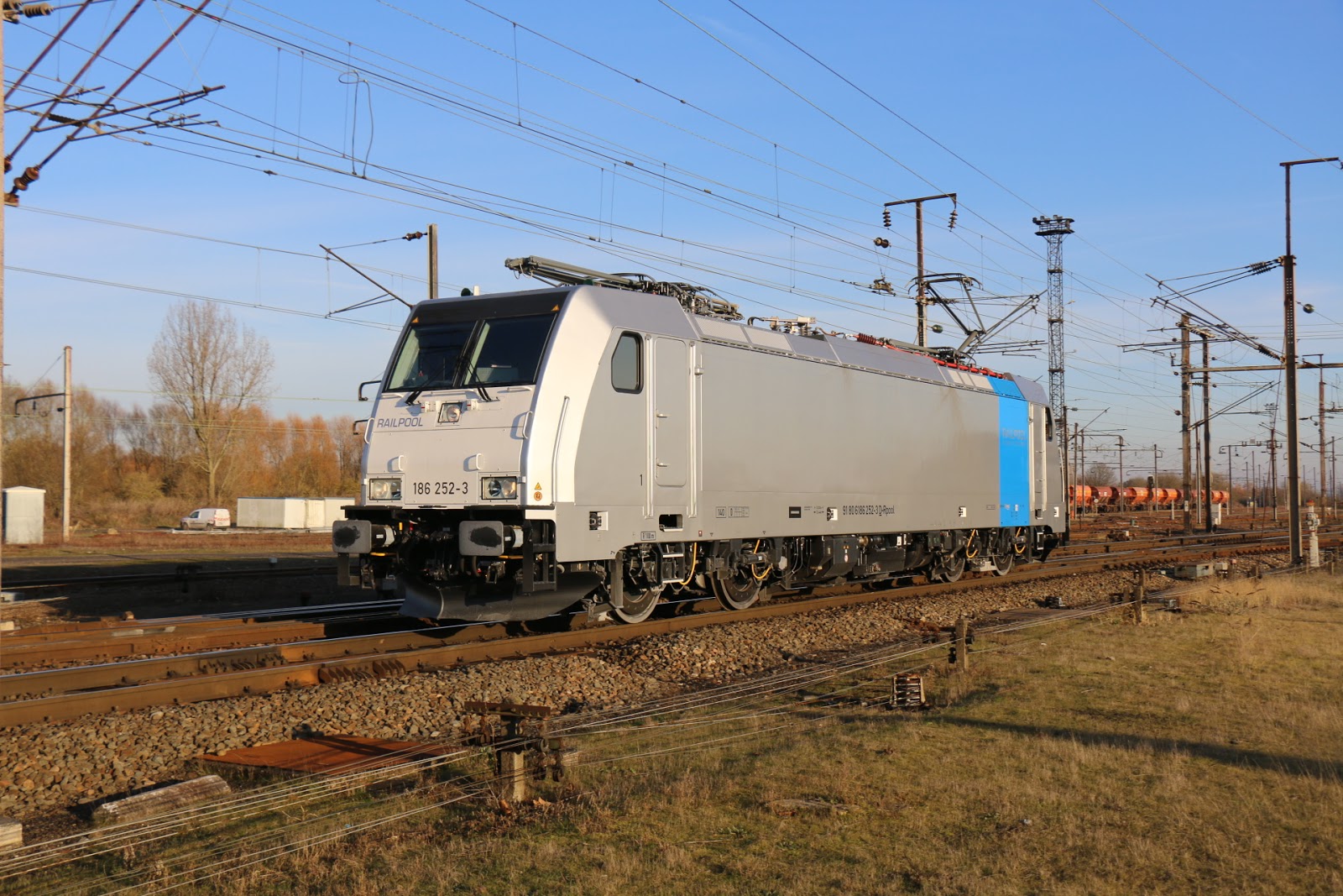 LA PASSION DU TRAIN: Traxx BR 186 Railpool , après la 253, voici la 252 ...