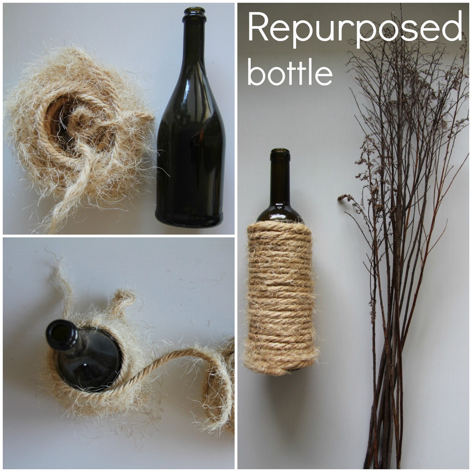 DIY Home Decor - Repurposed Bottles - Valery's daily inspiration