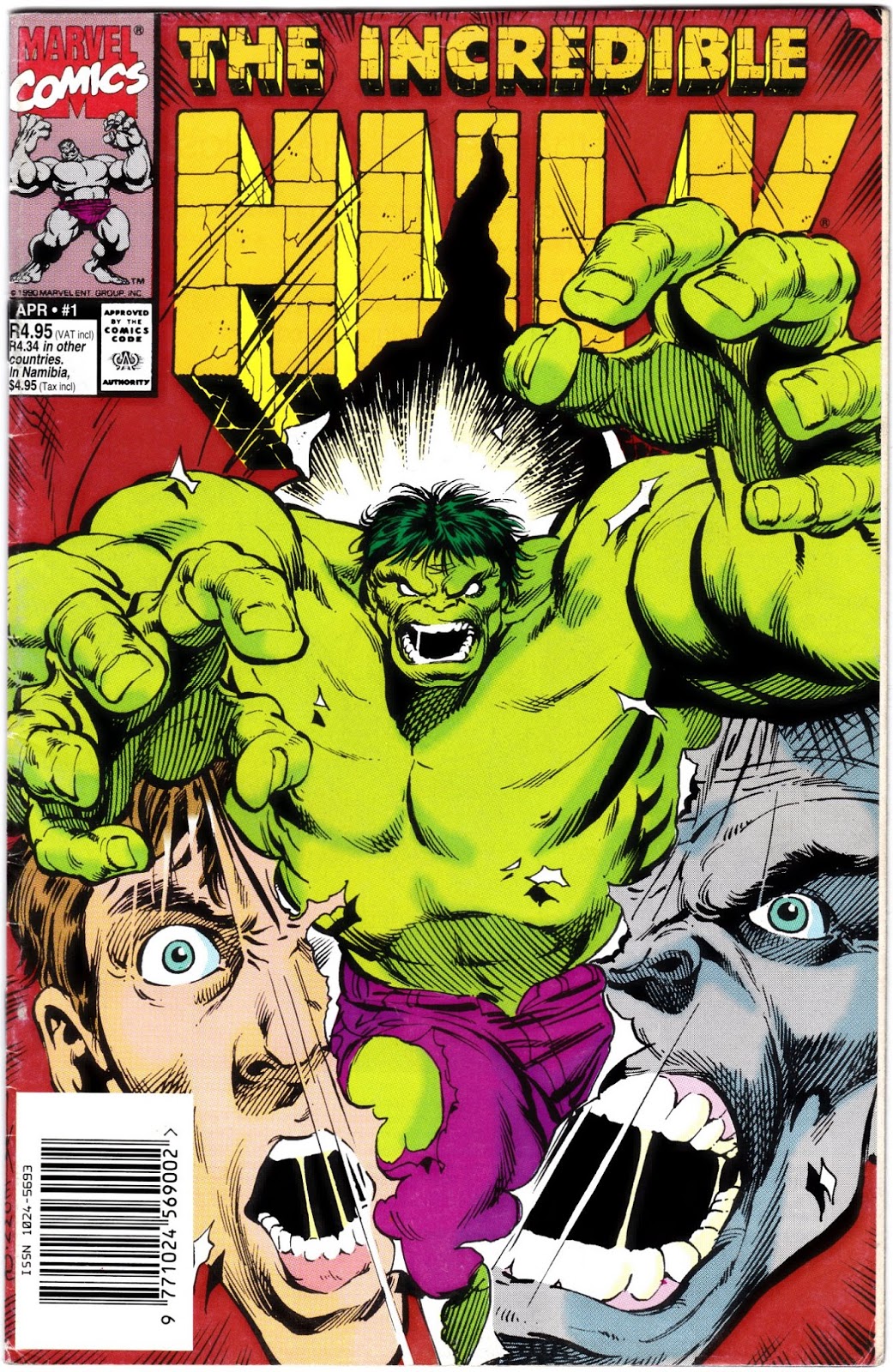 South African Comic Books: Meteor Press The Incredible Hulk 1