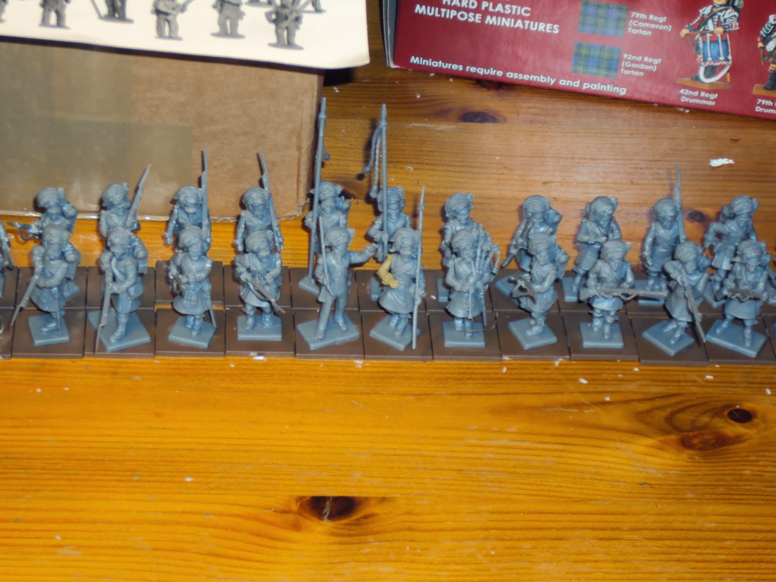 A Napoleonic Wargames Journey: Progress Report and Victrix Highlander ...