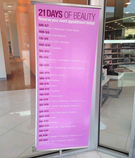 Ulta 21 Days of Beauty Event for Fall 2014 | Nouveau Cheap