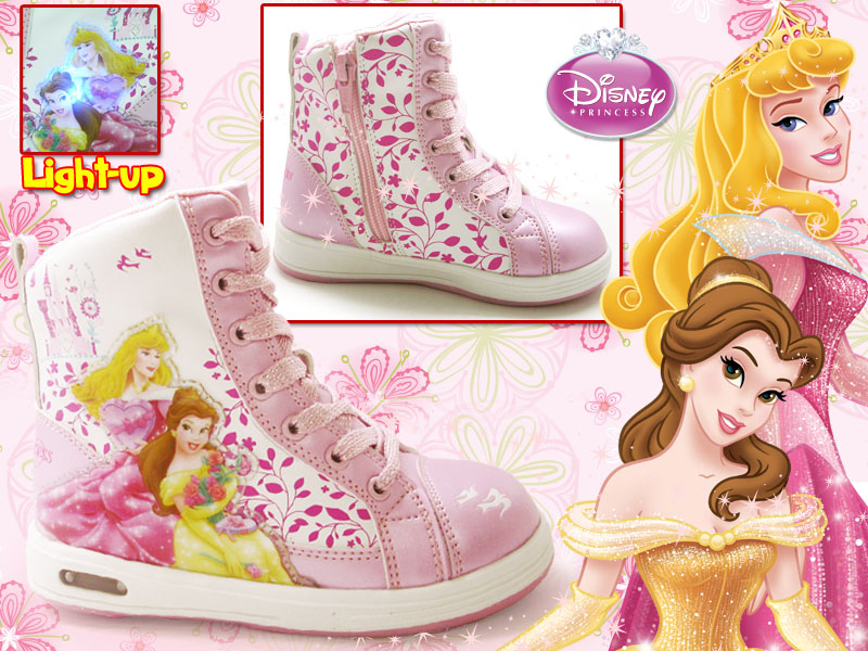 Kids Shoes Master: Disney Princess Kids Girls Light-up Boot Boots Shoes ...