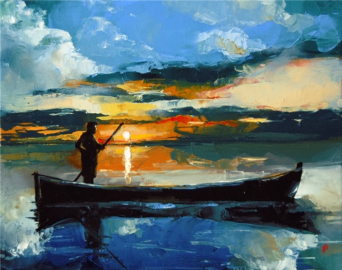 Victor Bauer | American Knife Painter | 1969 - Fine Art and You