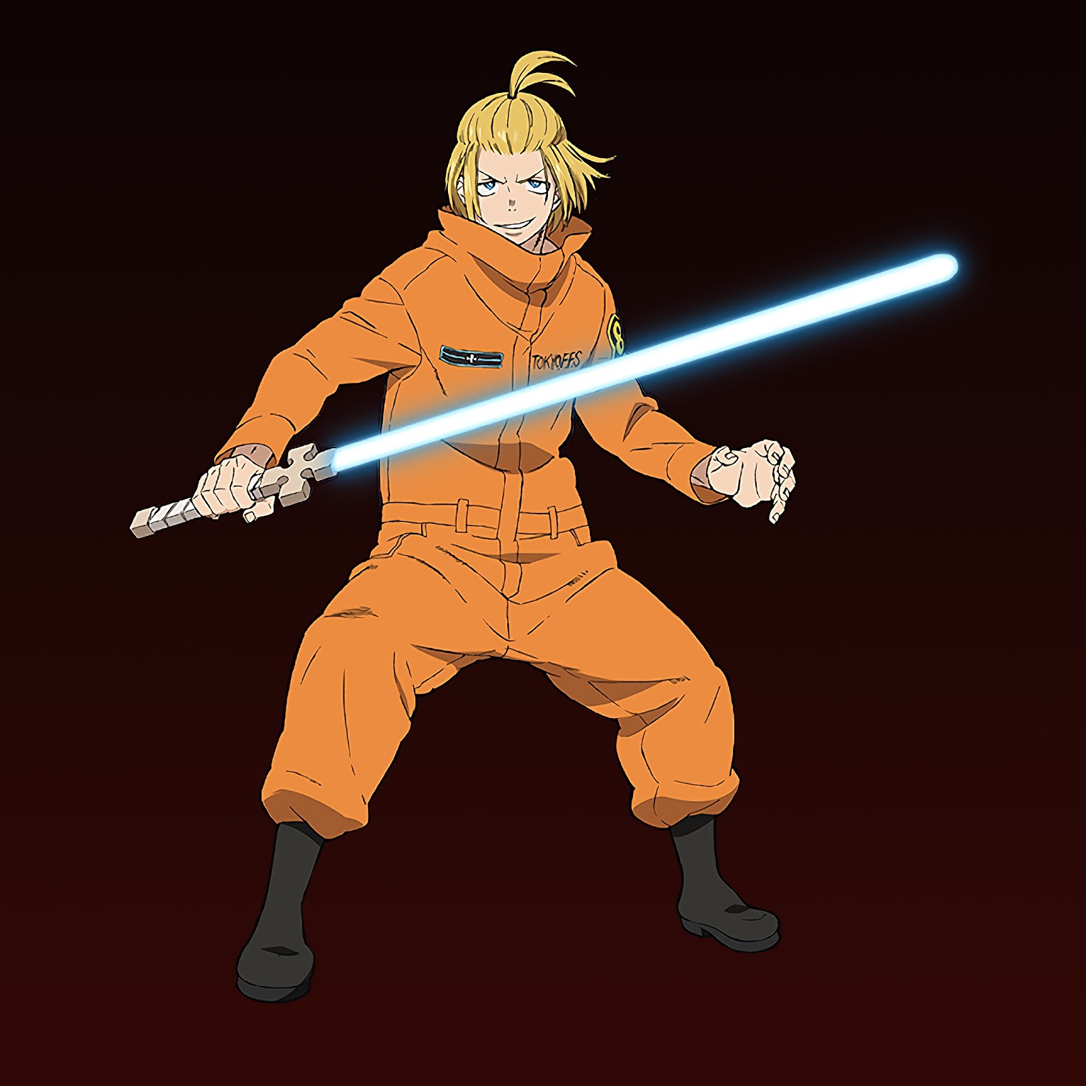 Fire Force, Arthur Boyle, Sword, 4K, #29 Wallpaper PC Desktop