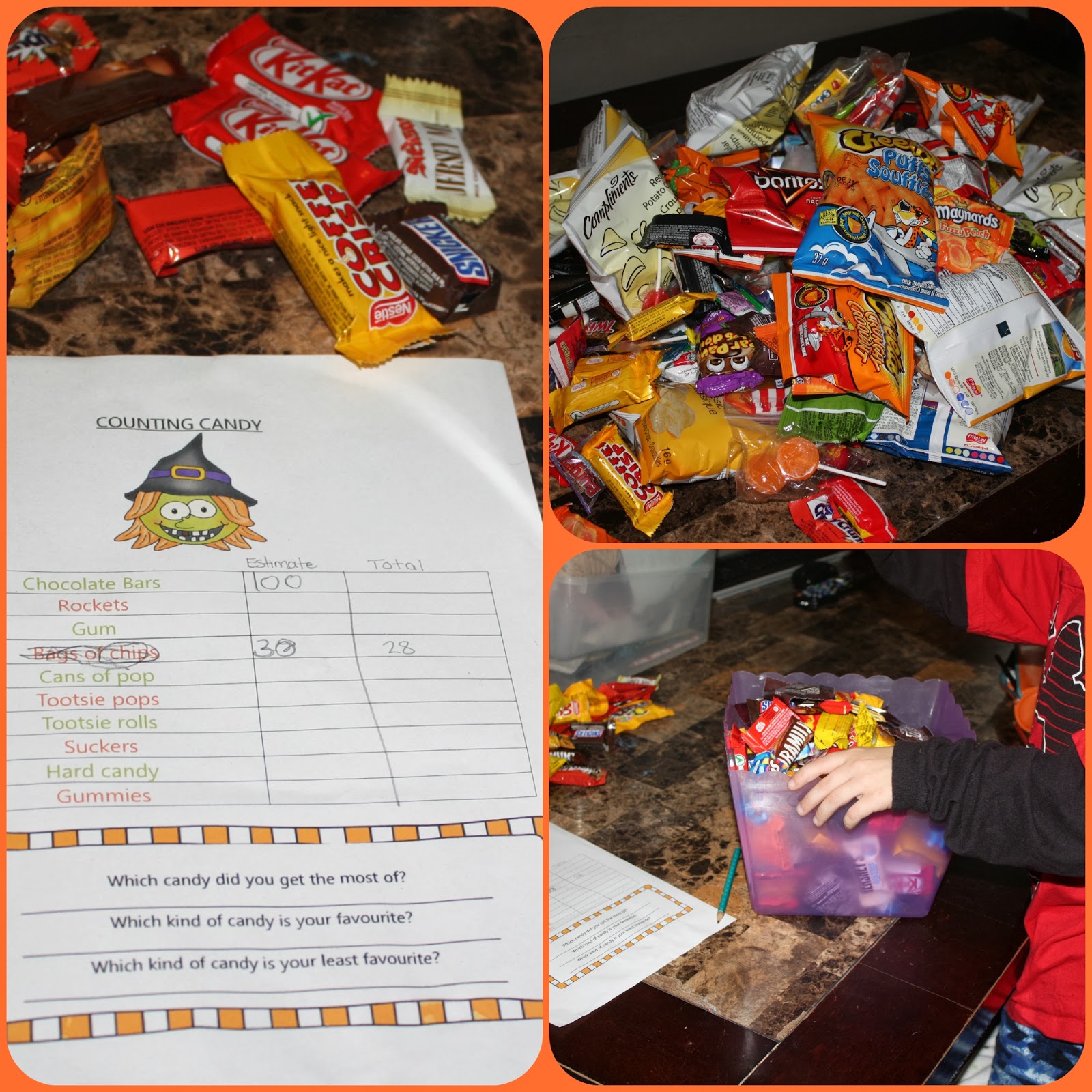 Annie's Adventures In Homeschooling!: Counting Candy Fun!