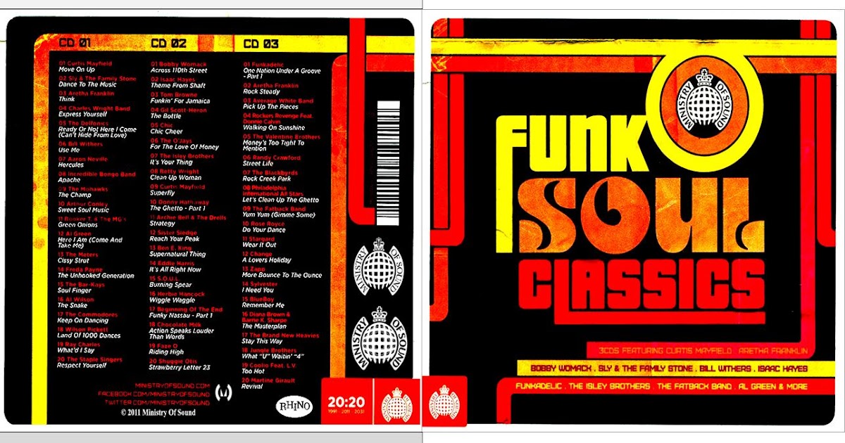 MUSICOLLECTION: MINISTRY OF SOUND - Funk Soul Classics - 2011