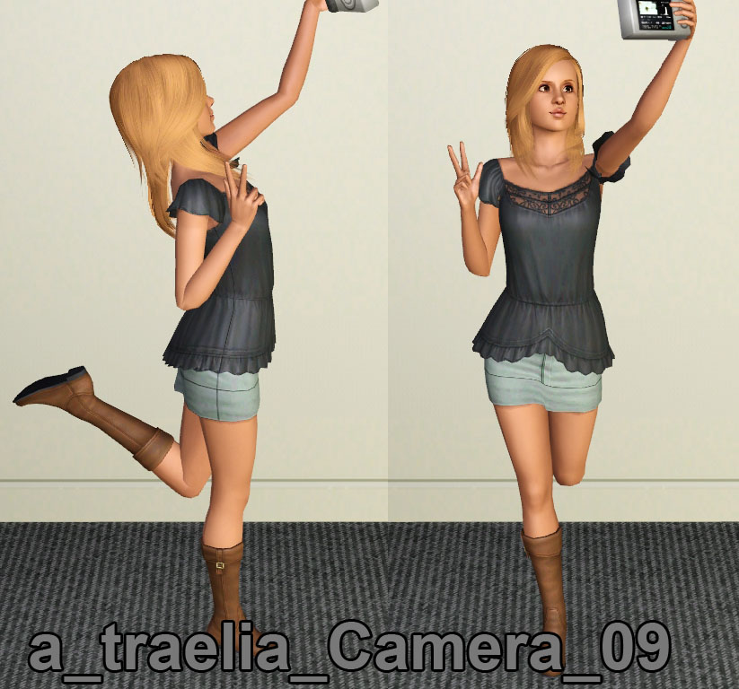 Myspace Anglez - Camera Poses Part 2 от traelia - Позы для Sims 3 ...