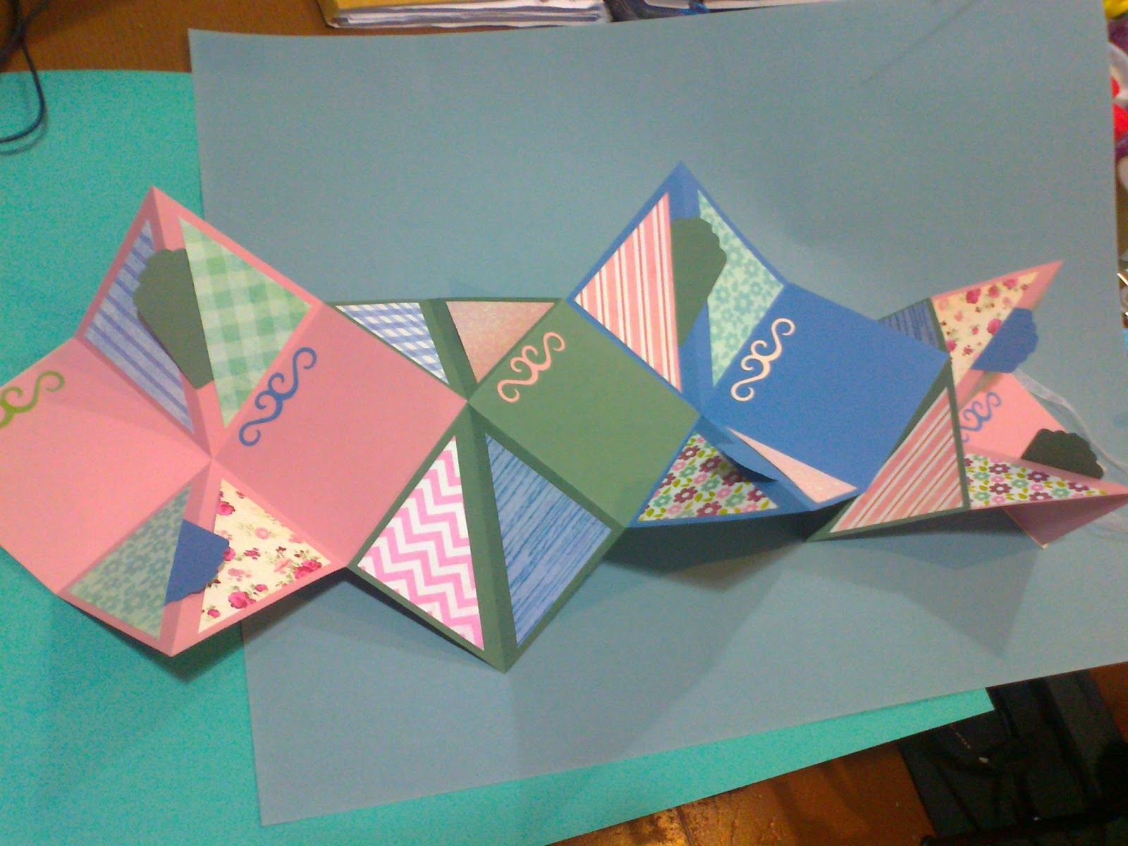 Manualidades Gavimar: Tarjeta Plegable