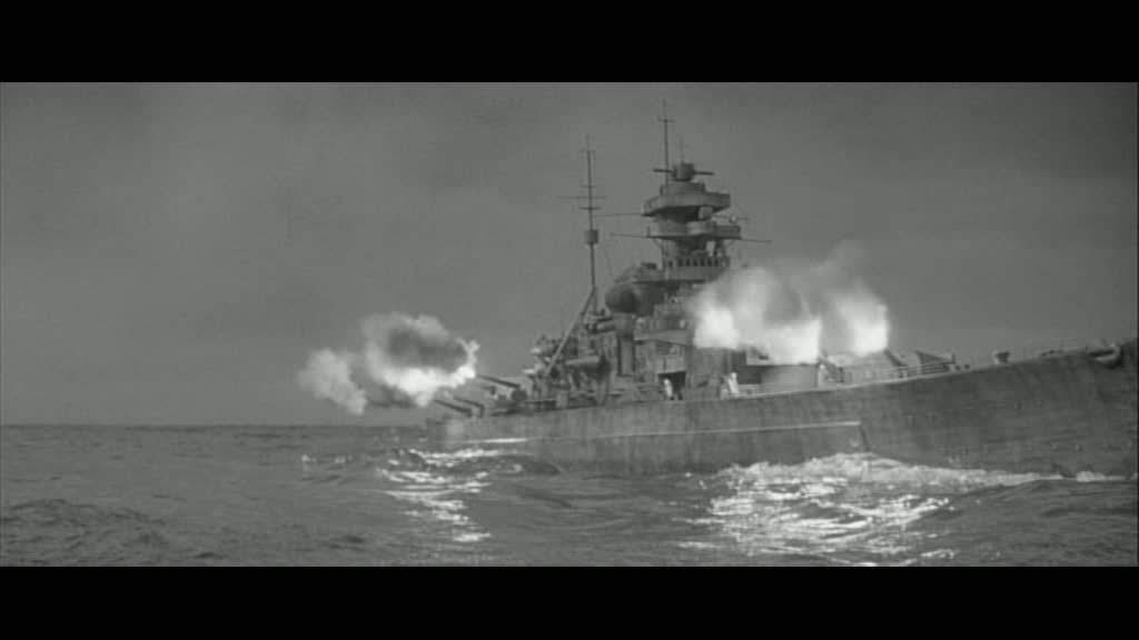 model ships in the cinema: Sink the Bismarck 1960