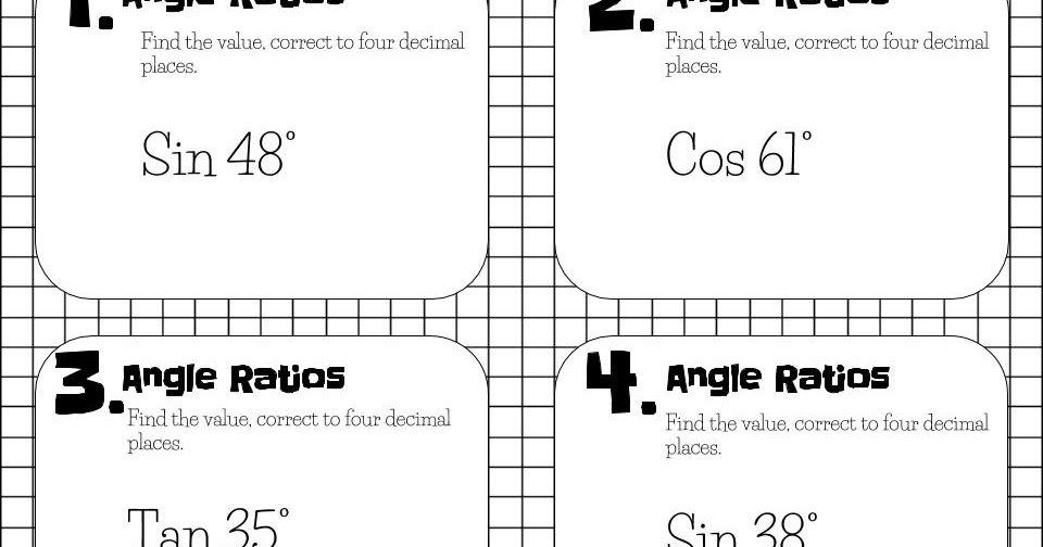 Teaching in Special Education: Trigonometry Task Cards