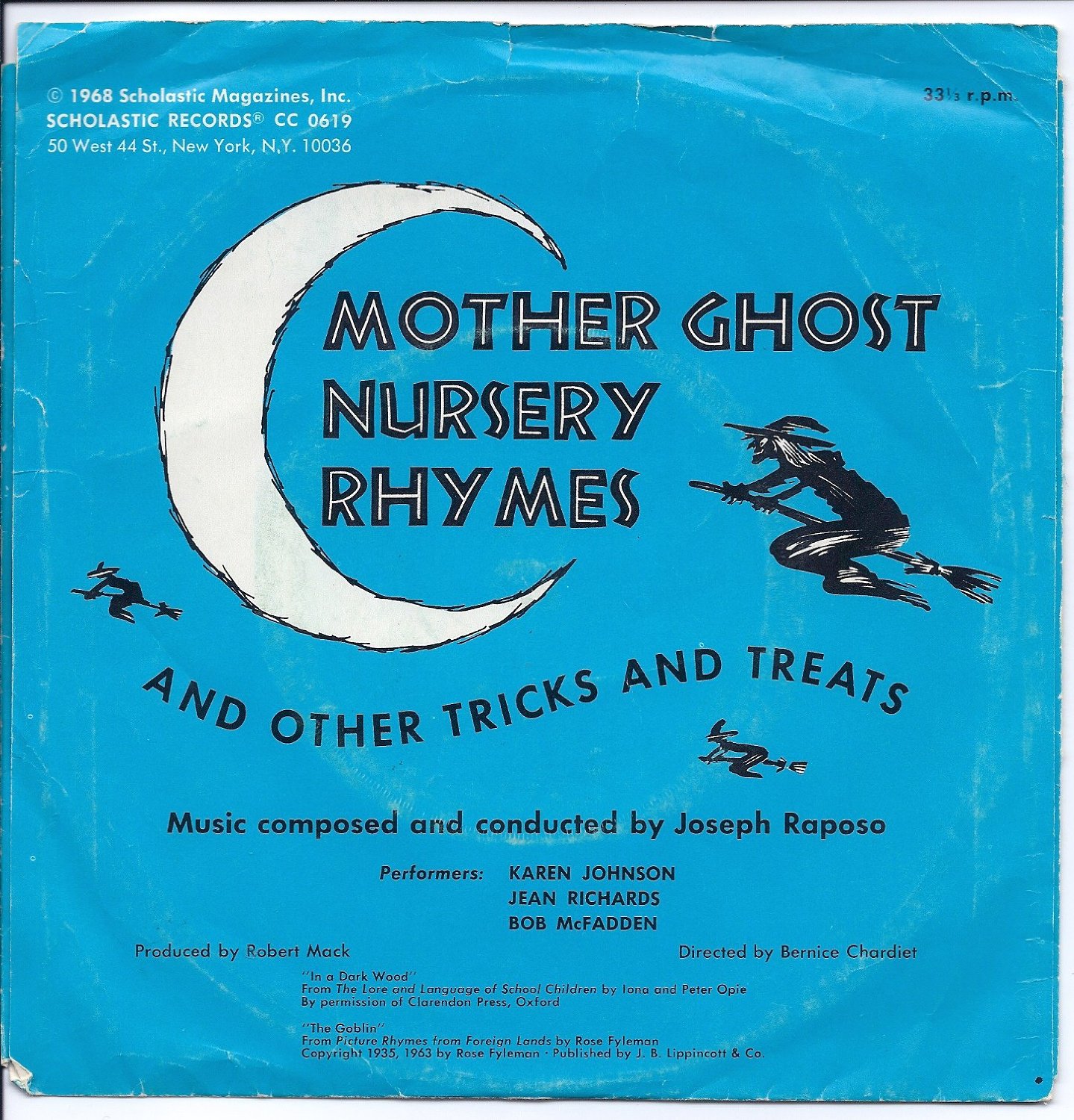 The Cinema 4 Pylon: Mother Ghost Nursery Rhymes and Other Tricks and Treats