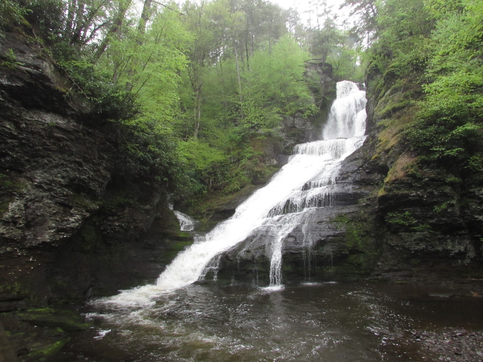 Two of the Best Falls in PA: Silverthread and Dingmans Falls, Delaware ...