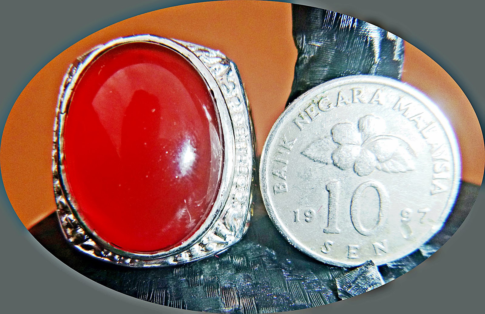 KeyjaShop: Cincin Permata Akik Darah