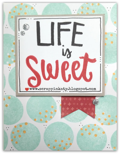 An Inside to my Heart...: Life is SWEET...