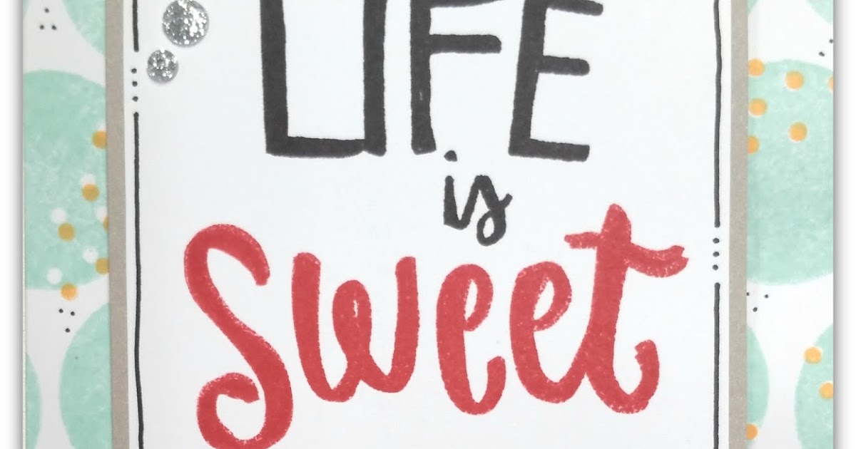 An Inside to my Heart...: Life is SWEET...