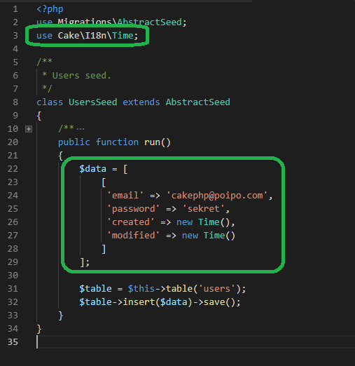Dimensi TutupBotol: Seeding Tutorial for Beginner in CakePHP - Windows 10