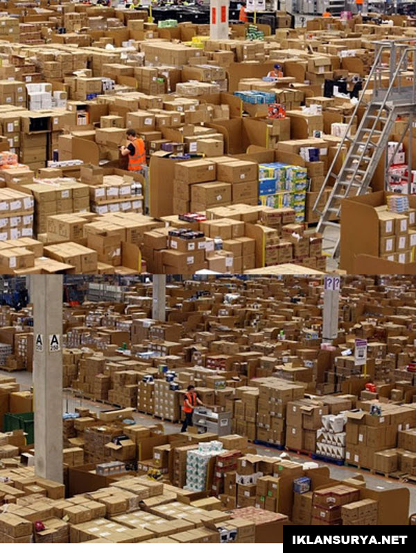 Gudang Amazon, Jalan Jalan Ke Storage Amazon ~ INILAH INFO