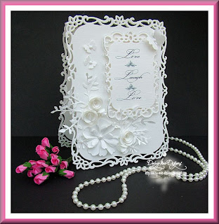 Daizy-Mae-Designs: All white card