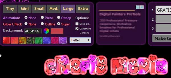 Cara Membuat Tulisan Bentuk Love Cantik Secara Online - Bimbel Sekolah