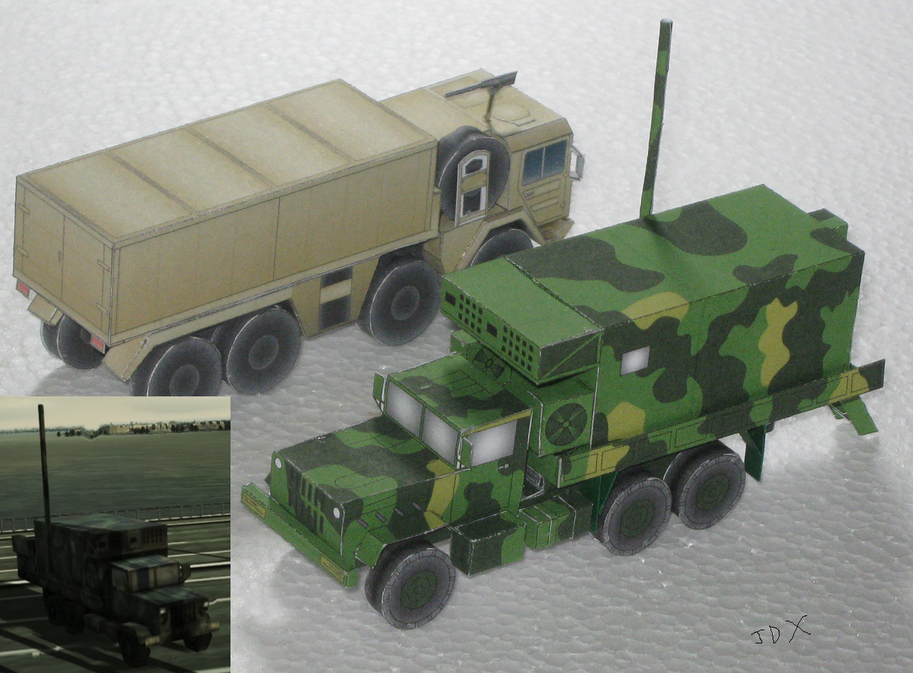 Ace Combat Model - Drawings: AN MSQ-104 Engagement Control Station