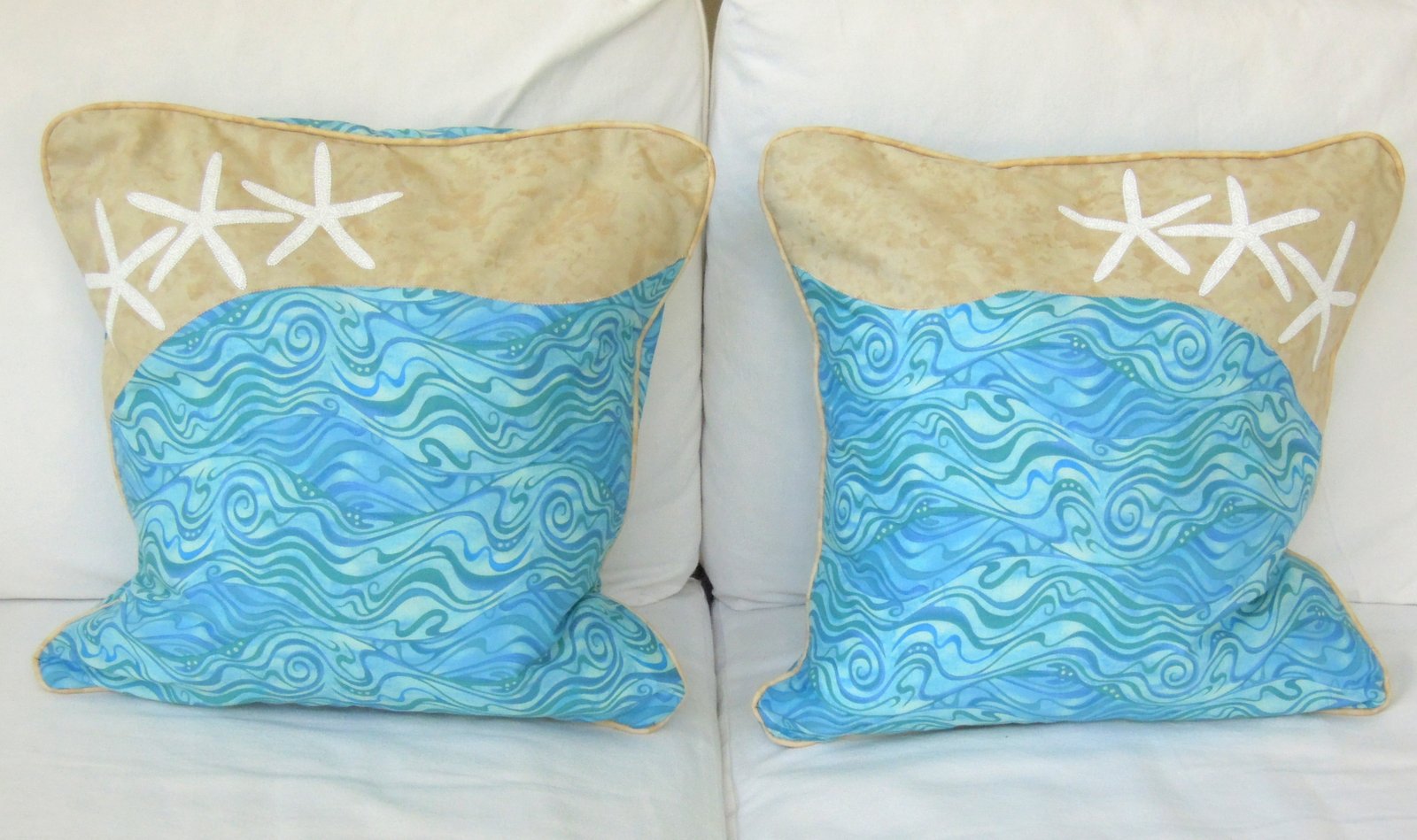 Sea Quilts: ~ Sea Pillows