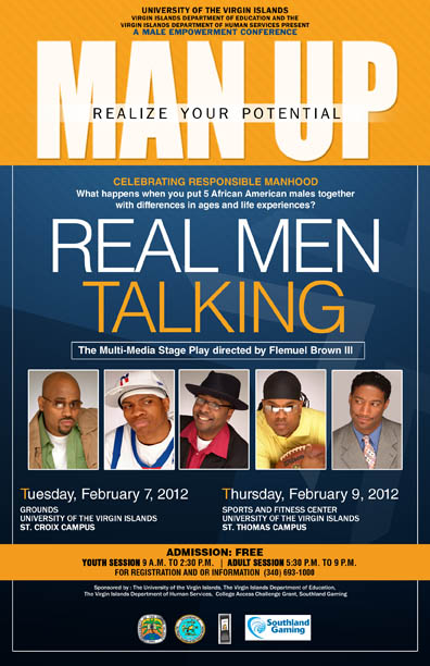 UVI Today: Second Annual Man Up Male Empowerment Conferences Set at UVI