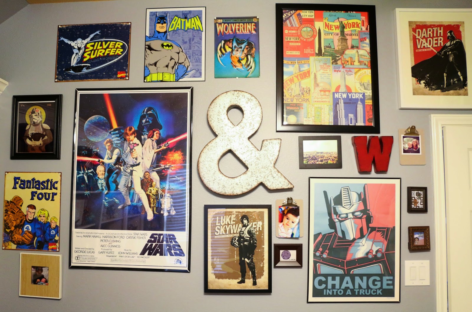 Awesome Comic Photo Wall Art Ideas