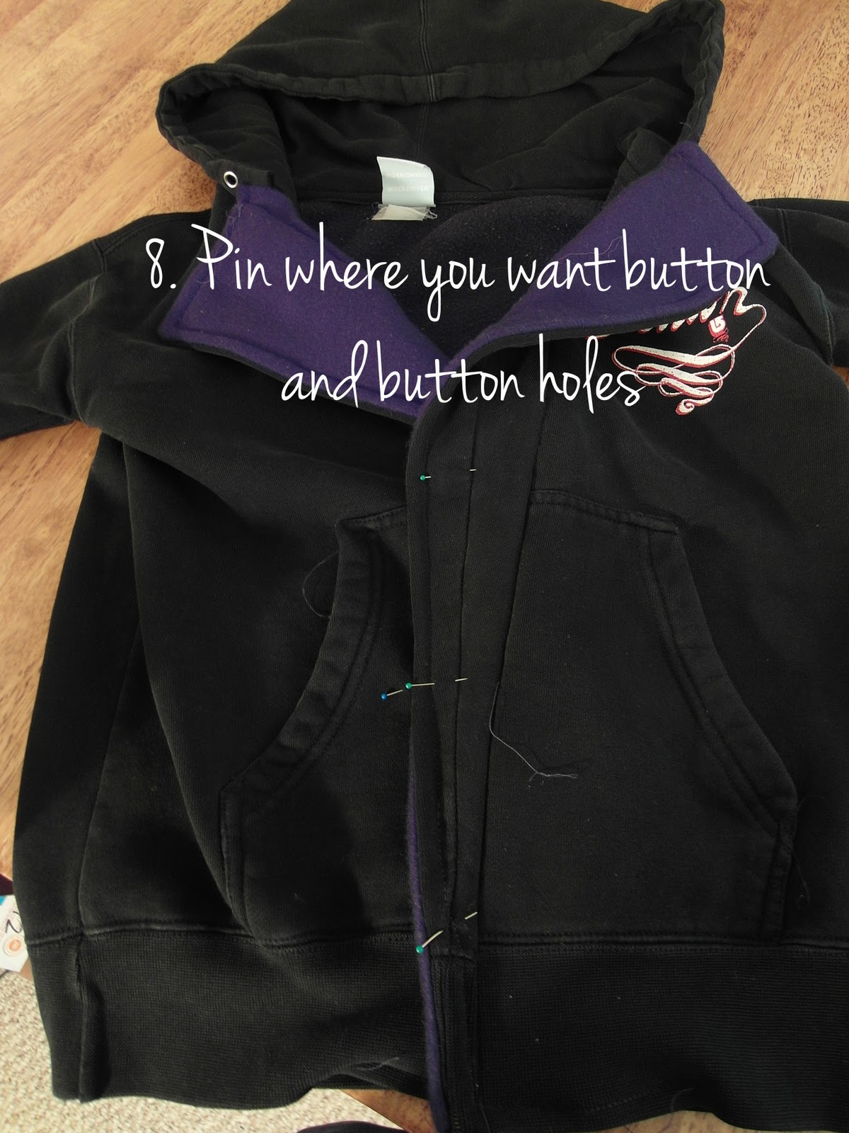 Sweatshirt Refashion TUTORIAL finally!! - Sisters, What!