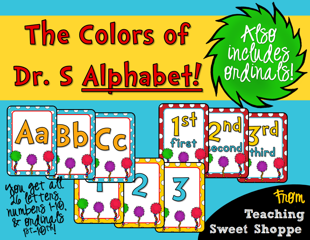 The Teaching Sweet Shoppe!: Dr. Seuss Style Alphabet & Whole Brain ...