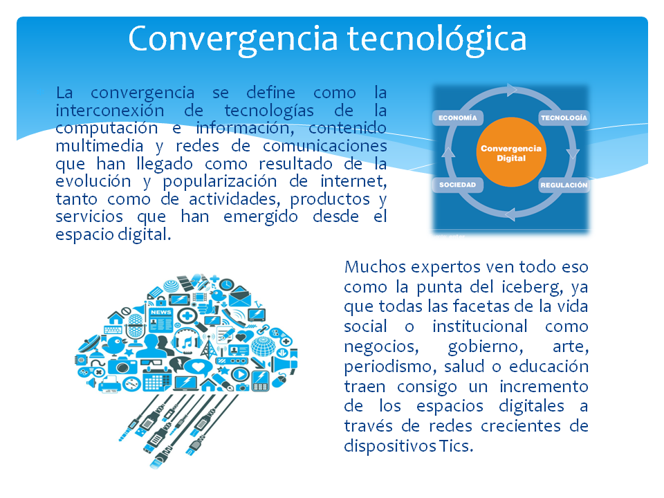 convergencia tecnologica: Convergencia Tecnológica – Desarrollo ...