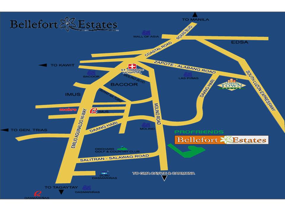 ProFriends Family: BELLEFORT ESTATES @ Molino Road, Bacoor, Cavite