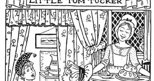 Crayon Palace: "Little Tom Tucker" coloring page