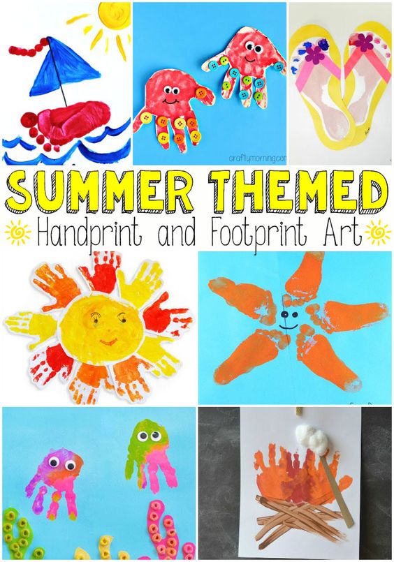 Early Language Skills Through Play Hand Print Art And Crafts early-language-skills-through-play-hand-print-art-and-crafts
