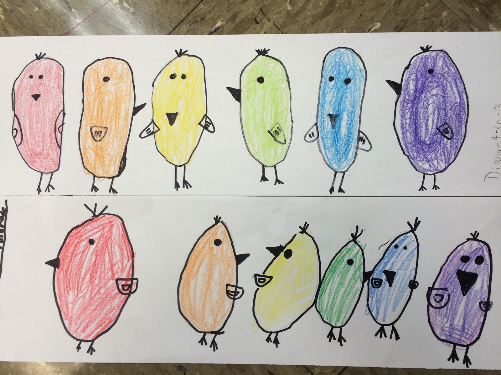 The Art Studio at Cooper Dual Language Academy: Kindergarten Color ...