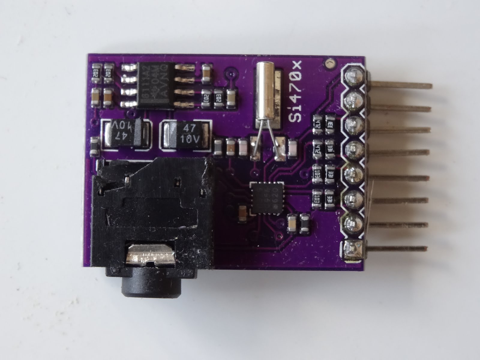 Mitov Software: Yesterday received an Si4703 FM tuner module generously ...