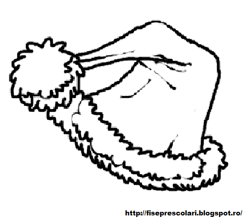 CACIULA lui Mos Craciun de COLORAT :: Fise de lucru - gradinita si scoala