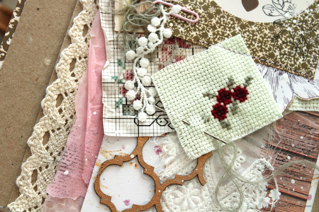 2 Crafty Chipboard : Vintage Notebook by Elena